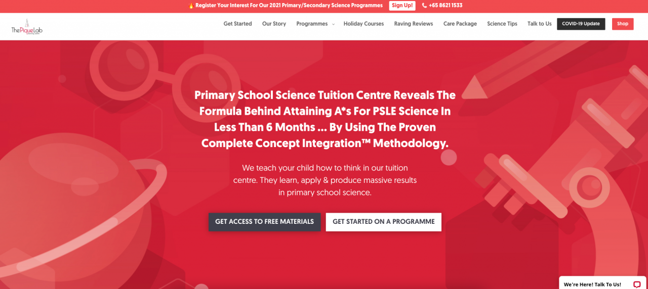 Primary School Tuition in Singapore: 30 Top P1-P6 & PSLE Tuition Options