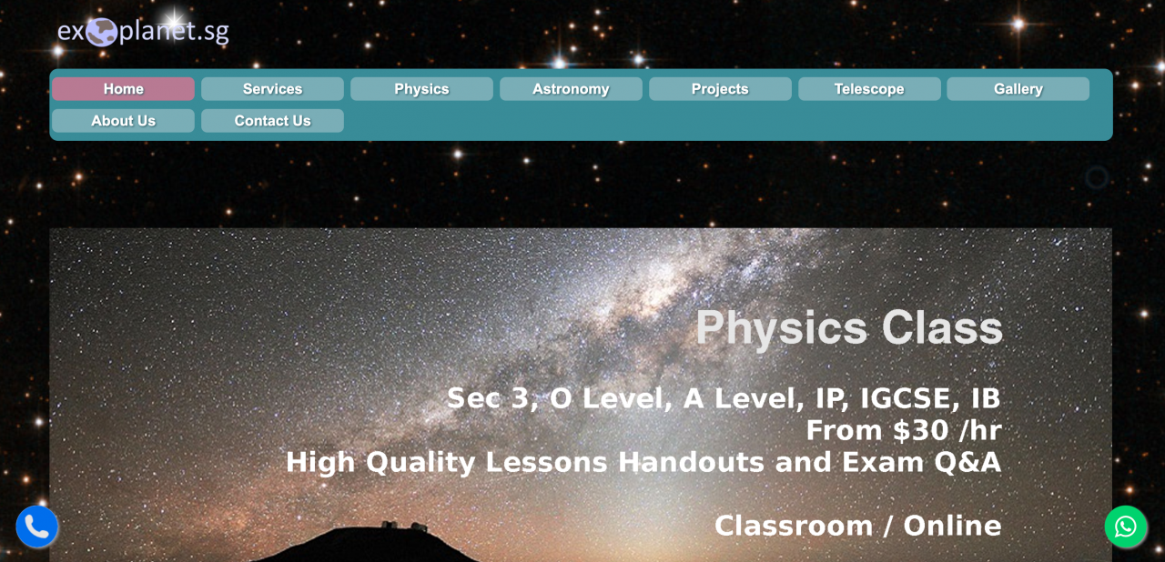 Physics Tuition in Singapore - 30 Top Physics Tuition Choices