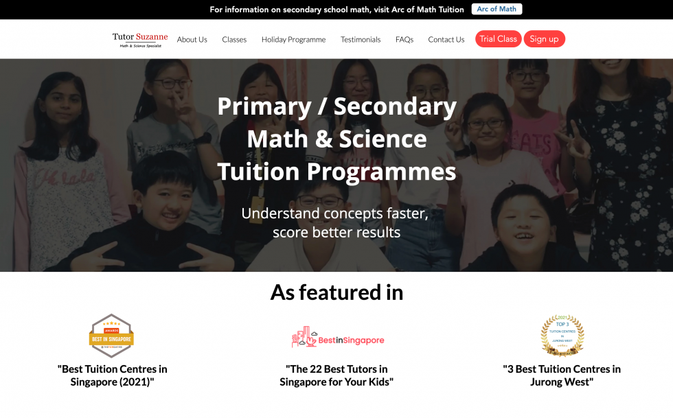 Science Tuition in Singapore - 30 Top Science Tuition Choices